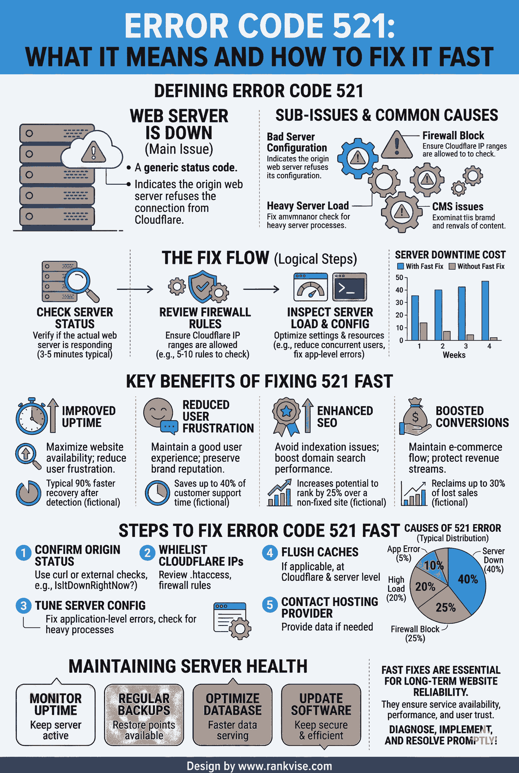 Error Code 521: What It Means and How to Fix It