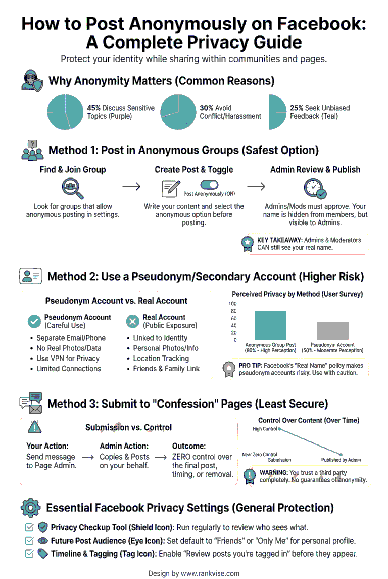 How to Post Anonymously on Facebook - A Complete Guide