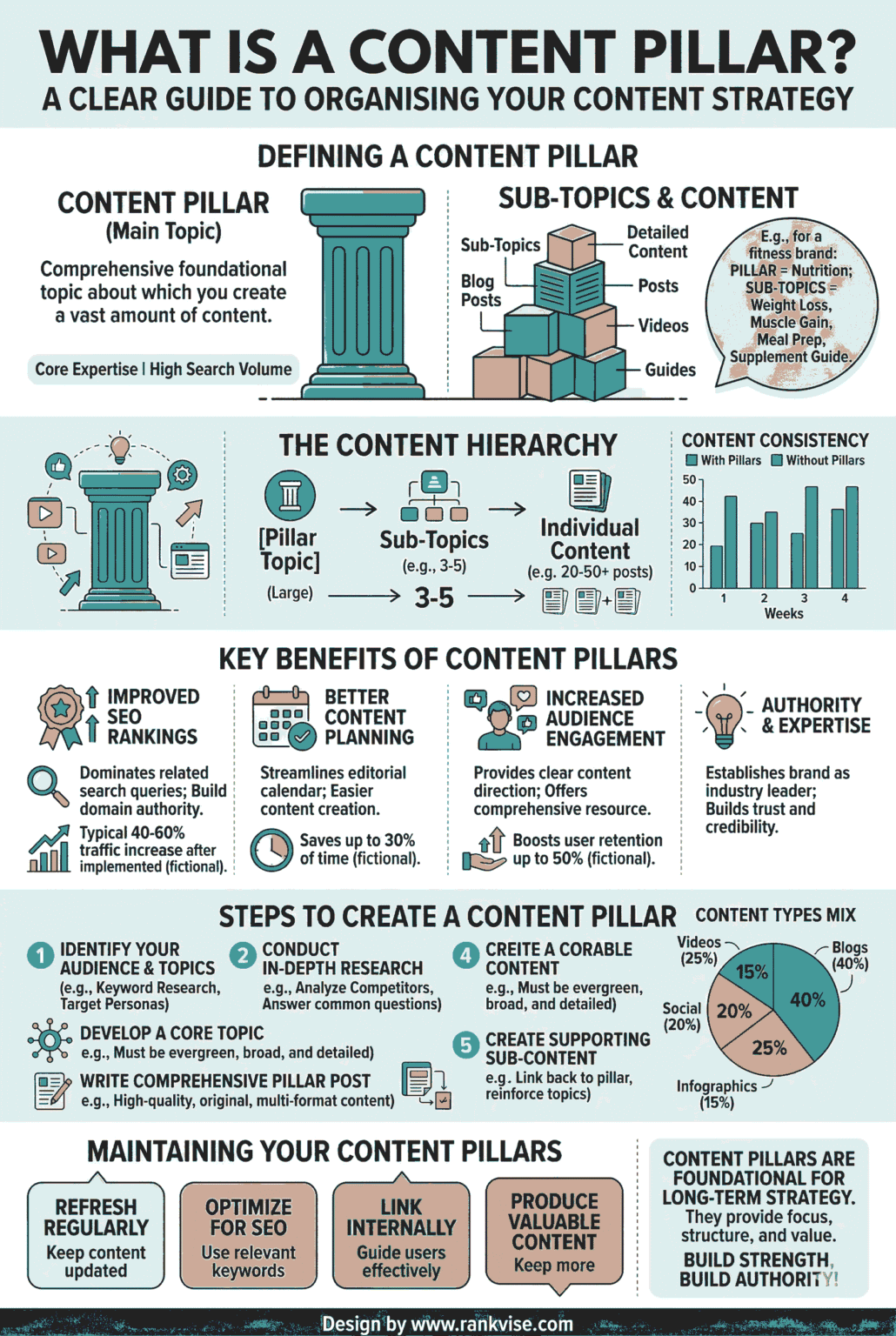What Is a Content Pillar? Strategy, Examples & Benefits