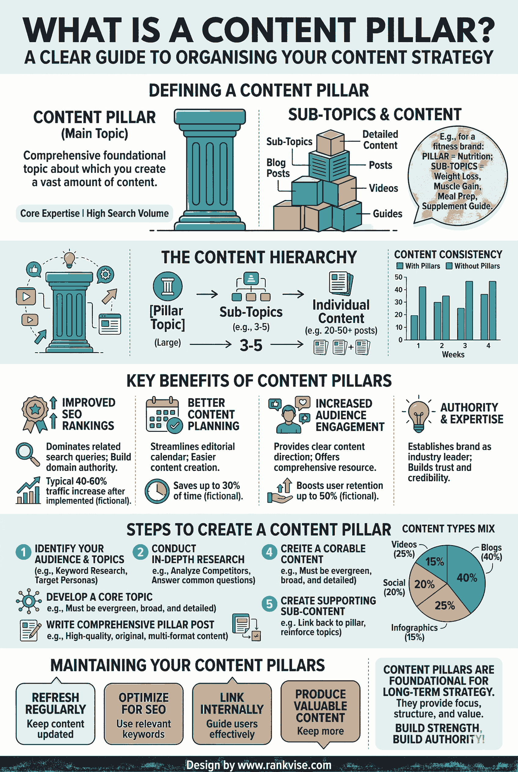 What Is a Content Pillar? Strategy, Examples & Benefits