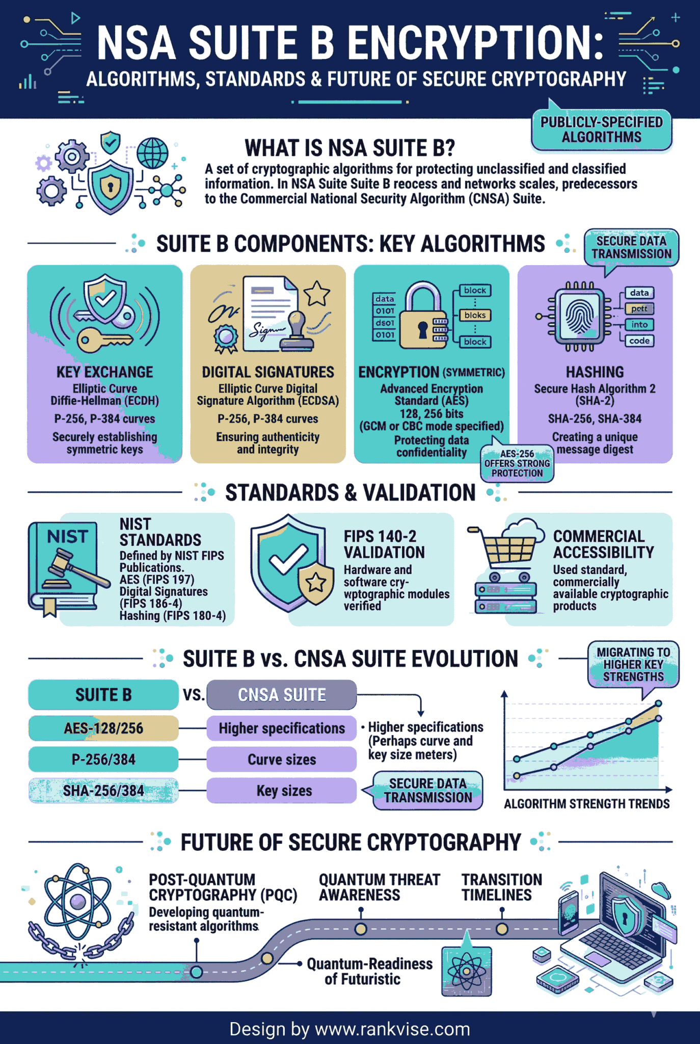 NSA Suite B Encryption: Algorithms, Standards & What's Next